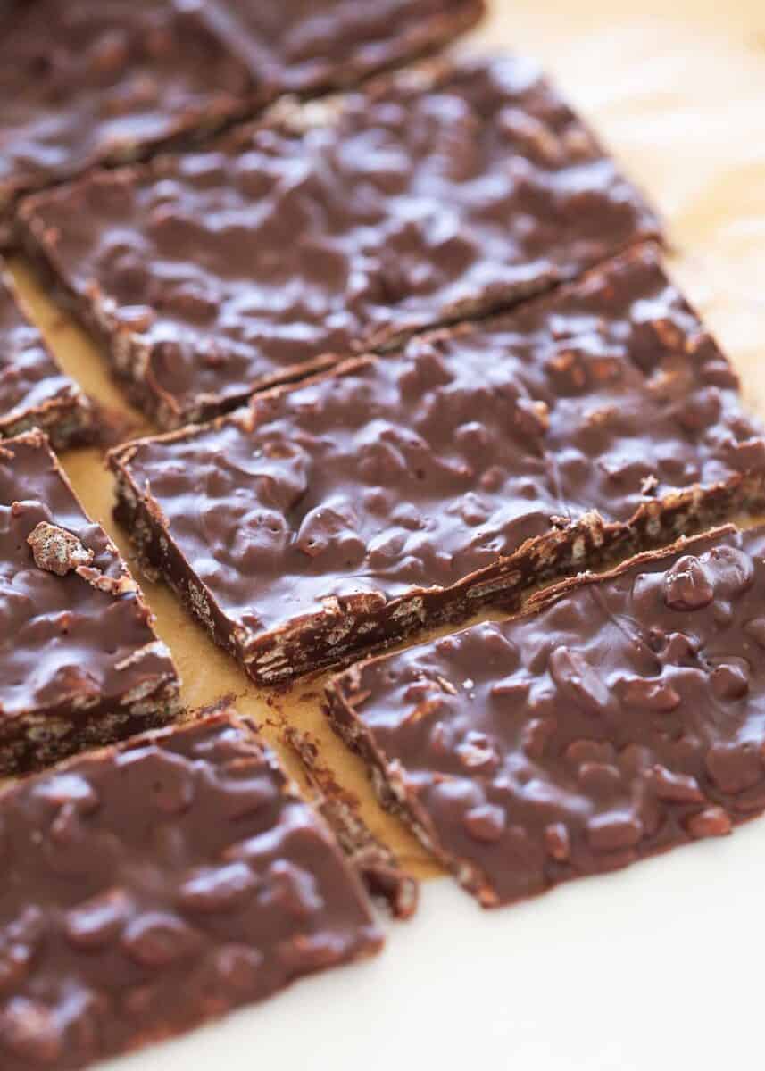 Homemade Crunch Bars - I Heart Naptime