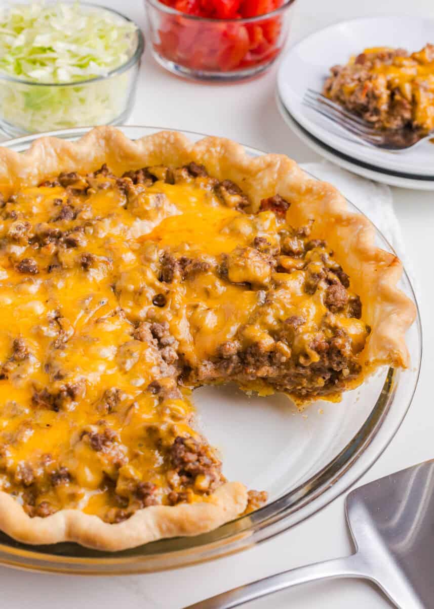 Easy Taco Pie Recipe - I Heart Naptime
