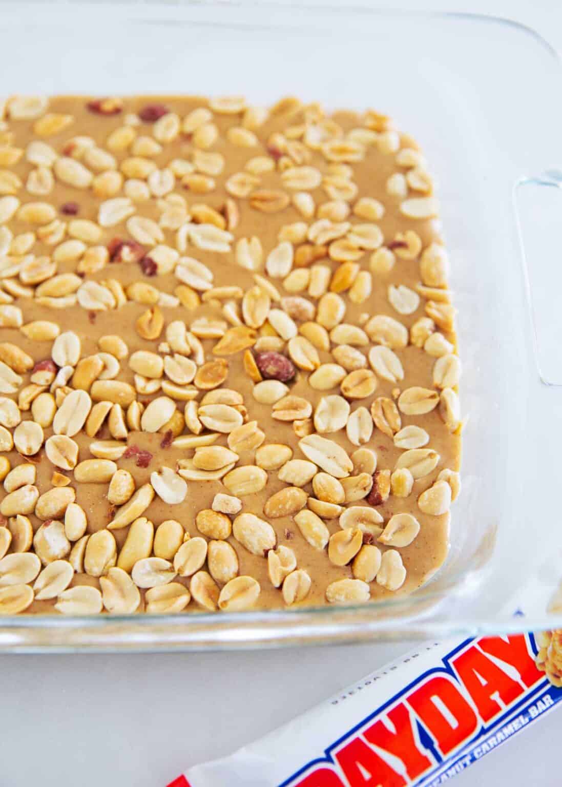 Homemade PayDay Candy Bars - I Heart Naptime