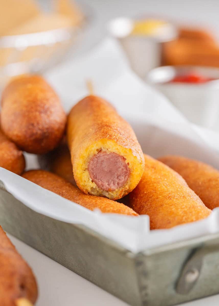 Easy Homemade Corn Dogs Recipe - I Heart Naptime