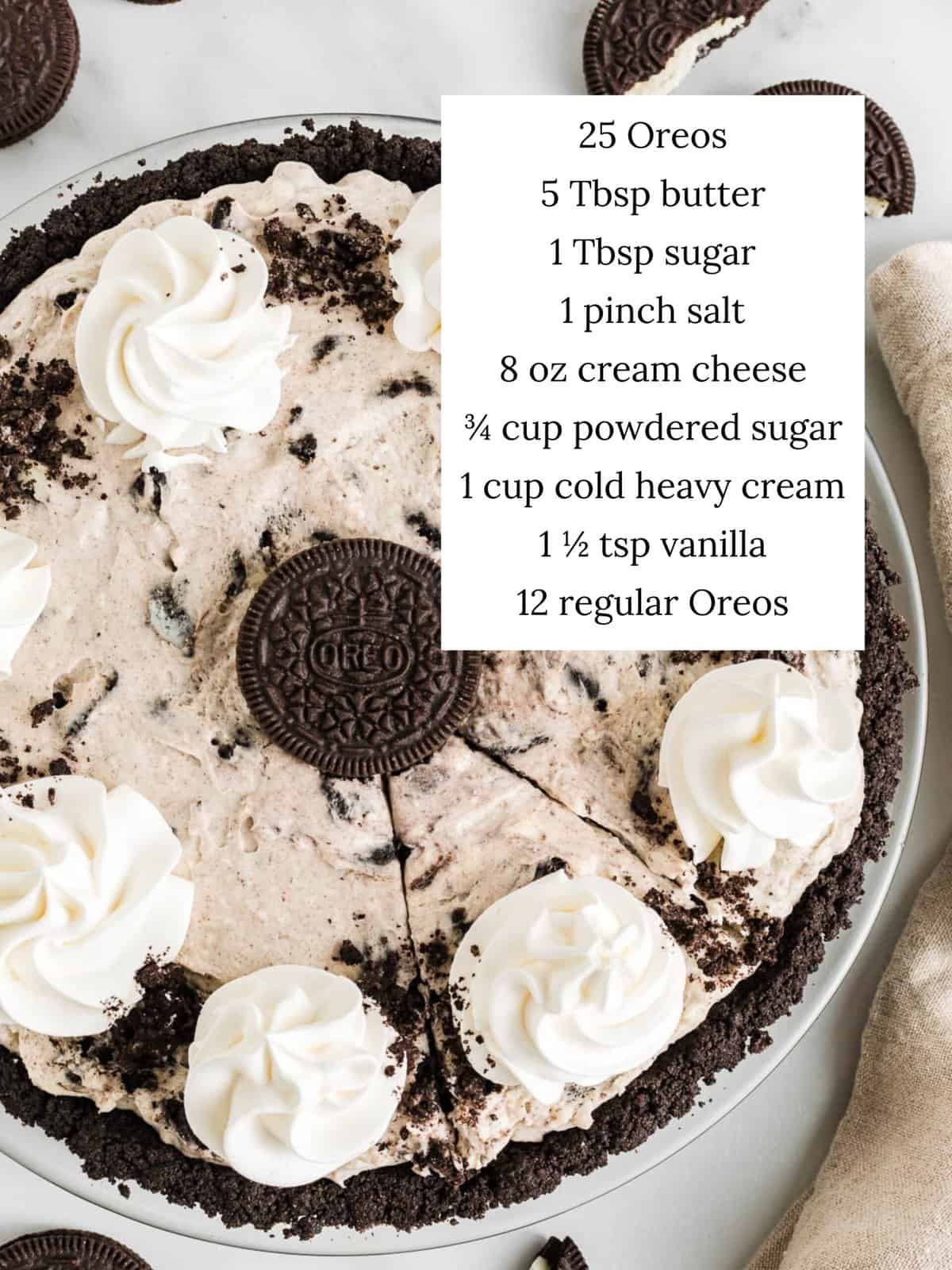 Oreo Pie - I Heart Naptime