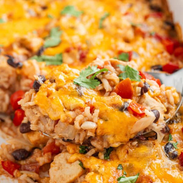 Mexican Chicken and Rice Bake - I Heart Naptime