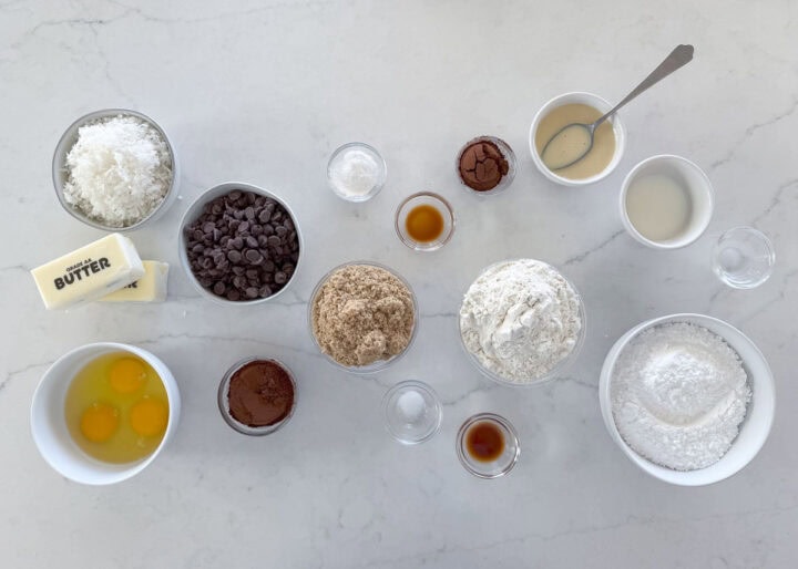 Chocolate Coconut Almond Joy Cookies - I Heart Naptime