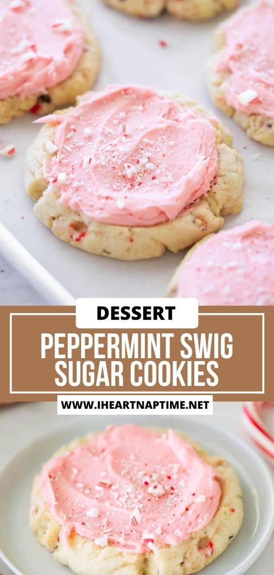 Peppermint Swig Sugar Cookies - I Heart Naptime