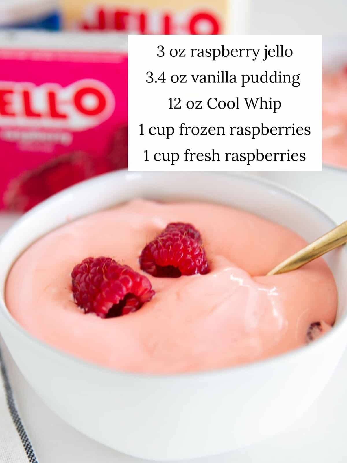 Creamy Raspberry Fluff - I Heart Naptime
