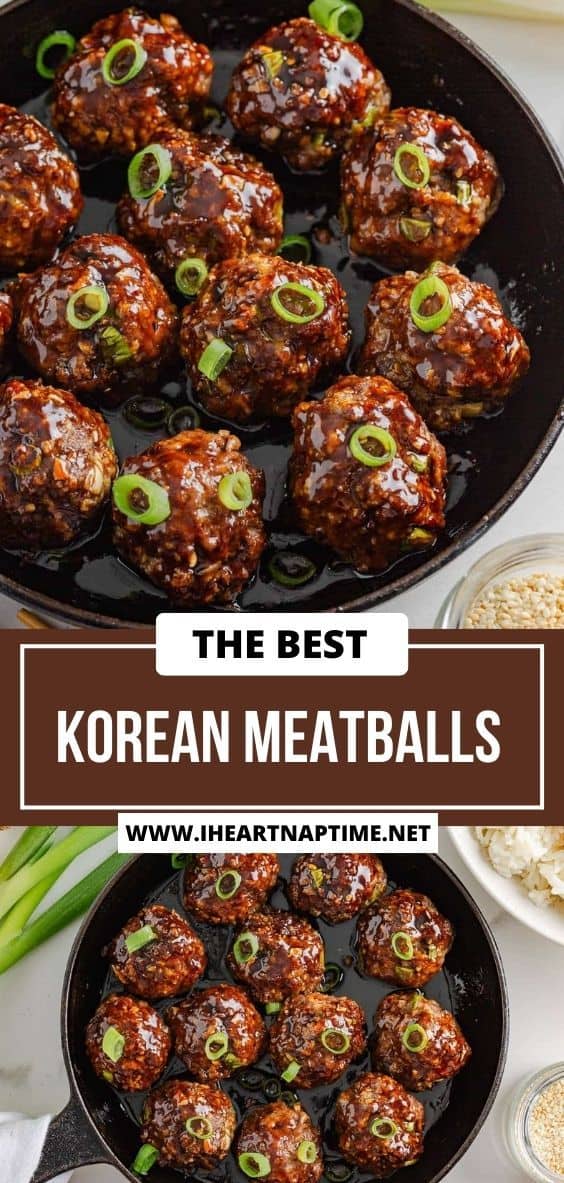 Korean Meatballs - I Heart Naptime