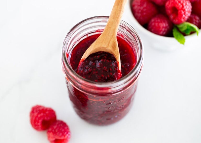 Easy Raspberry Jam Recipe - I Heart Naptime