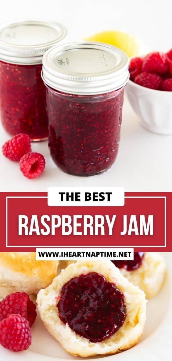 Easy Raspberry Jam Recipe - I Heart Naptime