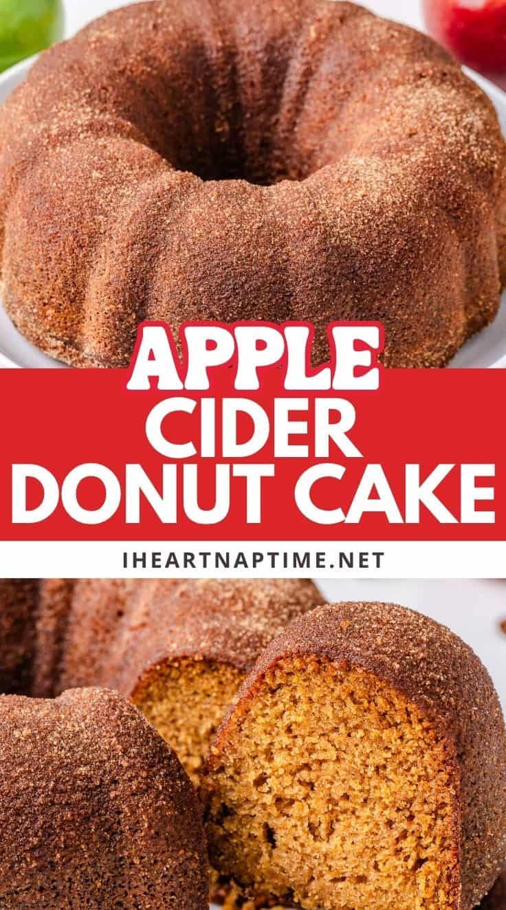 Apple Cider Donut Cake - I Heart Naptime
