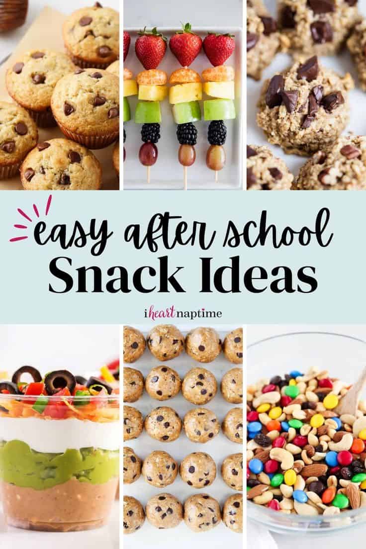 8 Easy After School Snacks Kids Will Love - I Heart Naptime