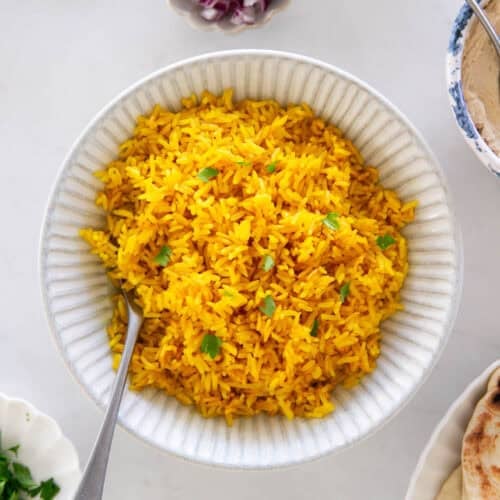 Easy Yellow Rice from Scratch - I Heart Naptime