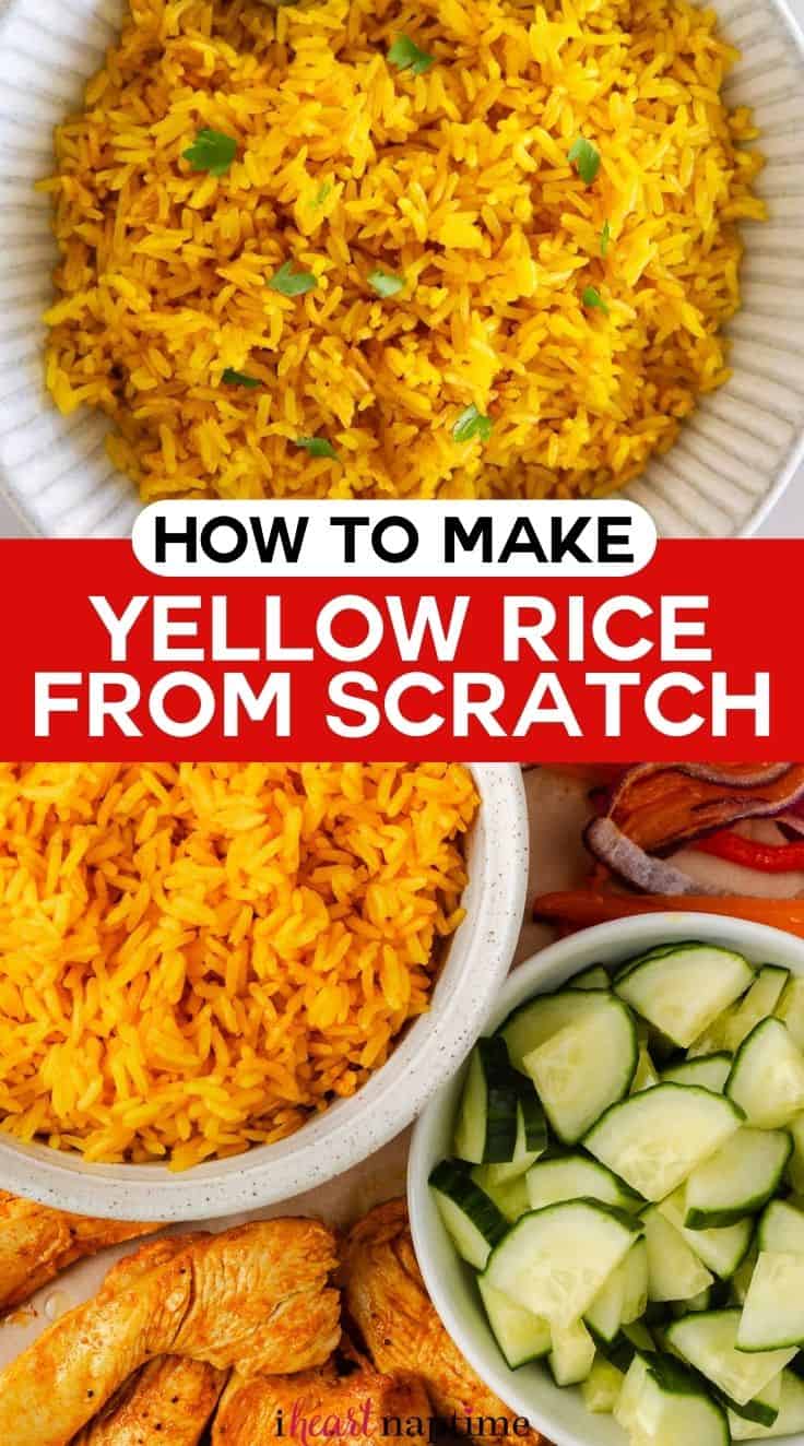 Easy Yellow Rice from Scratch - I Heart Naptime