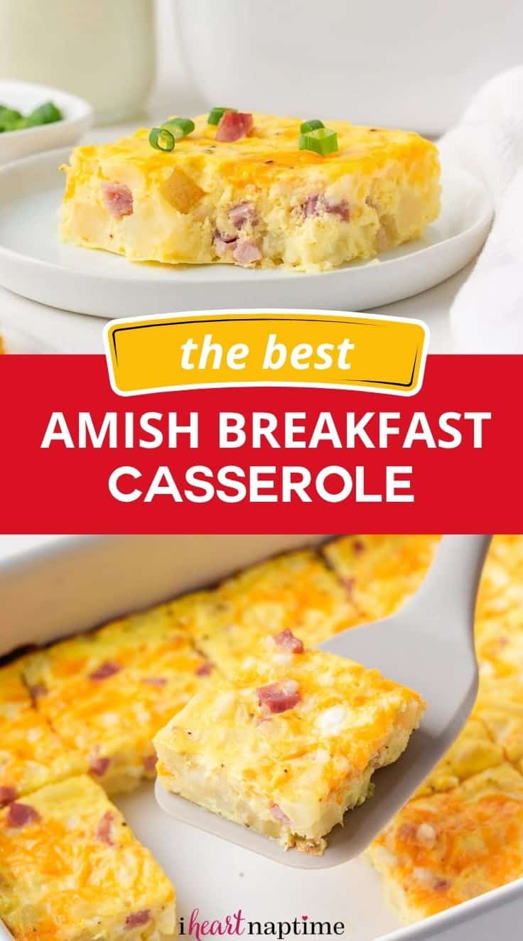 Amish Breakfast Casserole - I Heart Naptime