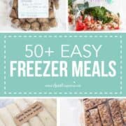 50+ Easy Freezer Meals (+ FREE Printable Labels) - I Heart Naptime