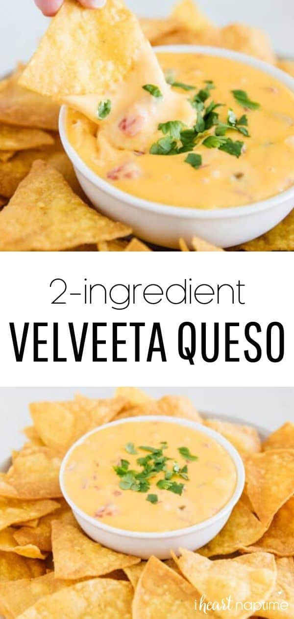 Velveeta Queso Recipe 2 Ingredients I Heart Naptime