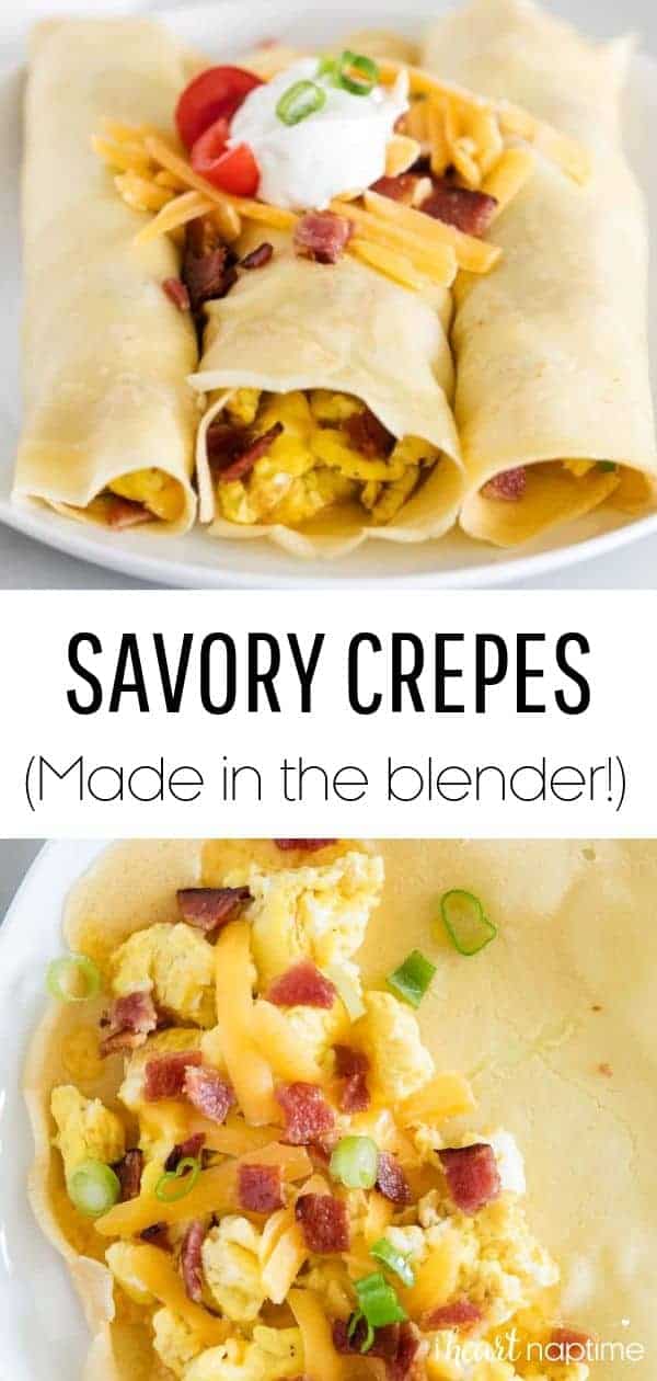 Savory Crepes - I Heart Naptime